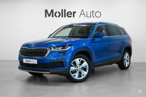 Синий Шкода Kodiaq 2022 в Вильнюс, объемом двигателя 2.00 л и пробегом 152 тыс. км за 25800 €, фото  на AUTOMOTO.COM.LV