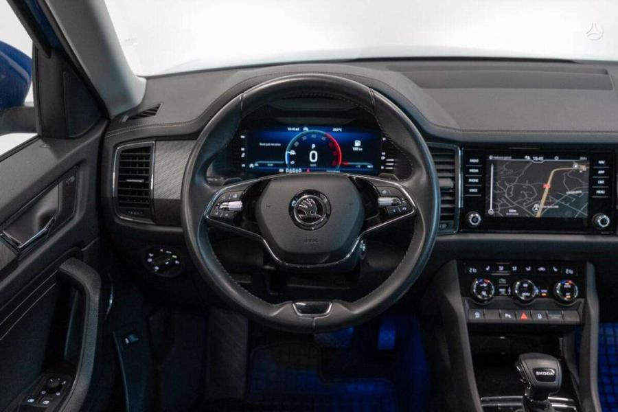 Zils Skoda Kodiaq 2022 Viļņa, ar dzinēja tilpumu 2.00 L un nobraukumu 152 tūkst. km par 25800 €, foto 10 vietnē AUTOMOTO.COM.LV