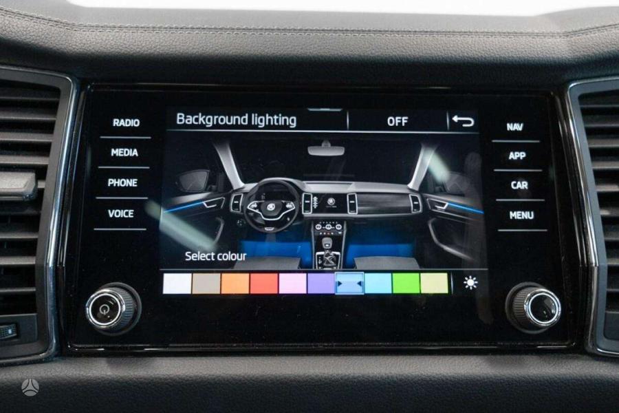 Zils Skoda Kodiaq 2022 Viļņa, ar dzinēja tilpumu 2.00 L un nobraukumu 152 tūkst. km par 25800 €, foto 15 vietnē AUTOMOTO.COM.LV