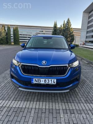 Blue Skoda Kodiaq 2022 in Riga, with an engine capacity of 1.50 L and mileage of 77 thousand km for 23500 €, photo  on AUTOMOTO.COM.LV