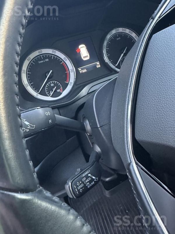 Blue Skoda Kodiaq 2022 in Riga, with an engine capacity of 1.50 L and mileage of 77 thousand km for 23500 €, photo 10 on AUTOMOTO.COM.LV