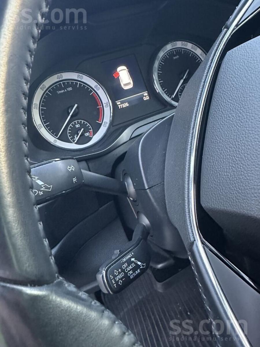 Blue Skoda Kodiaq 2022 in Riga, with an engine capacity of 1.50 L and mileage of 77 thousand km for 23500 €, photo 10 on AUTOMOTO.COM.LV