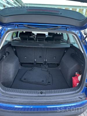 Blue Skoda Kodiaq 2022 in Riga, with an engine capacity of 1.50 L and mileage of 77 thousand km for 23500 €, photo 14 on AUTOMOTO.COM.LV