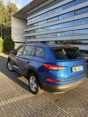 Blue Skoda Kodiaq 2022 in Riga, with an engine capacity of 1.50 L and mileage of 77 thousand km for 23500 €, photo 20 on AUTOMOTO.COM.LV
