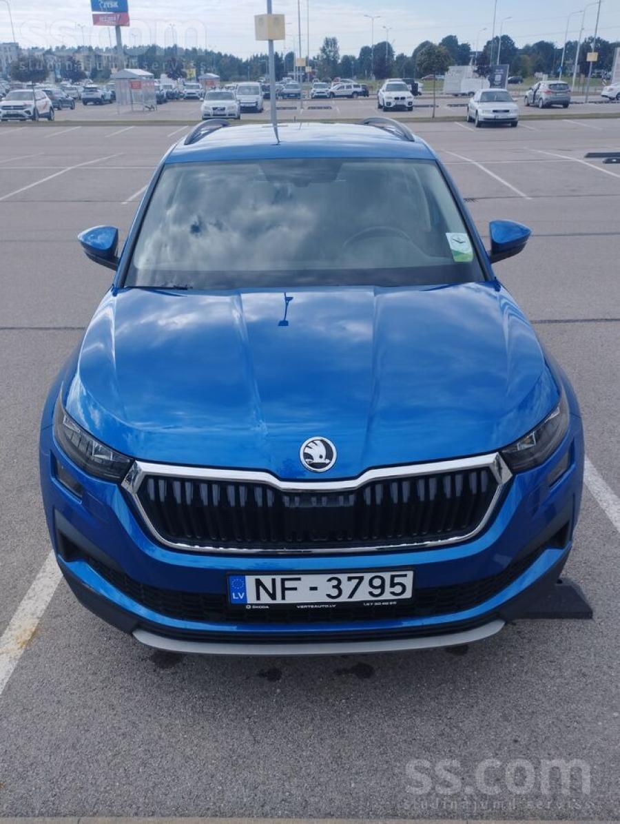 Zils Skoda Kodiaq 2022 Rīga, ar dzinēja tilpumu 1.50 L un nobraukumu 32 tūkst. km par 23300 €, foto 5 vietnē AUTOMOTO.COM.LV