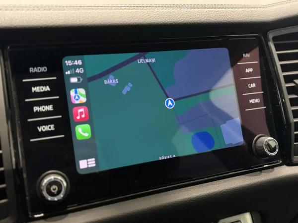 Синий Шкода Kodiaq 2022 в Марупе, объемом двигателя 1.50 л и пробегом 77 тыс. км за 22990 €, фото 8 на AUTOMOTO.COM.LV