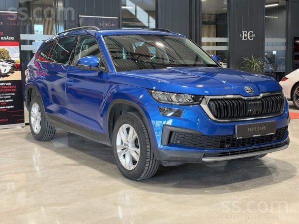 Zils Skoda Kodiaq 2022 Rīga, ar dzinēja tilpumu 1.50 L un nobraukumu 77 tūkst. km par 22990 €, foto 1 vietnē AUTOMOTO.COM.LV