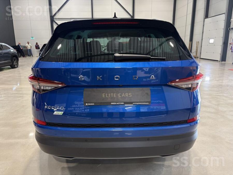 Синий Шкода Kodiaq 2022 в Рига, объемом двигателя 1.50 л и пробегом 77 тыс. км за 22990 €, фото 5 на AUTOMOTO.COM.LV