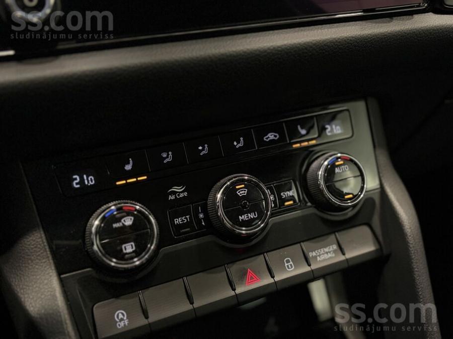 Синий Шкода Kodiaq 2022 в Рига, объемом двигателя 1.50 л и пробегом 77 тыс. км за 22990 €, фото 14 на AUTOMOTO.COM.LV