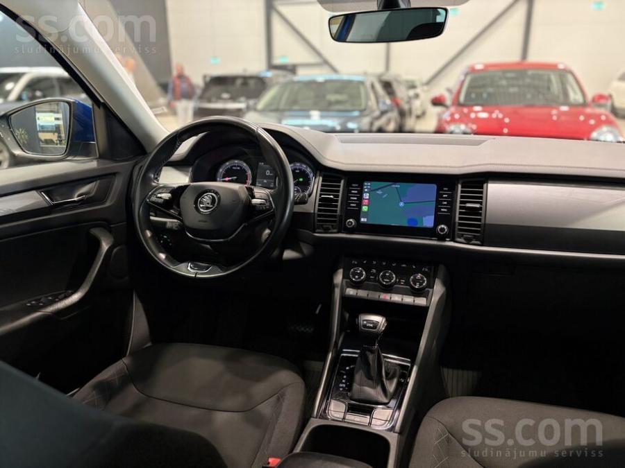 Синий Шкода Kodiaq 2022 в Рига, объемом двигателя 1.50 л и пробегом 77 тыс. км за 22990 €, фото 17 на AUTOMOTO.COM.LV