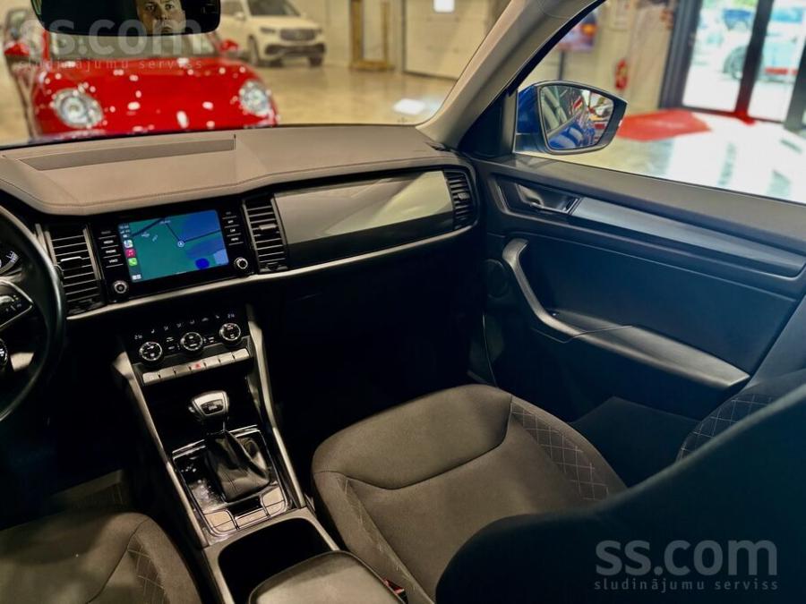 Синий Шкода Kodiaq 2022 в Рига, объемом двигателя 1.50 л и пробегом 77 тыс. км за 22990 €, фото 18 на AUTOMOTO.COM.LV