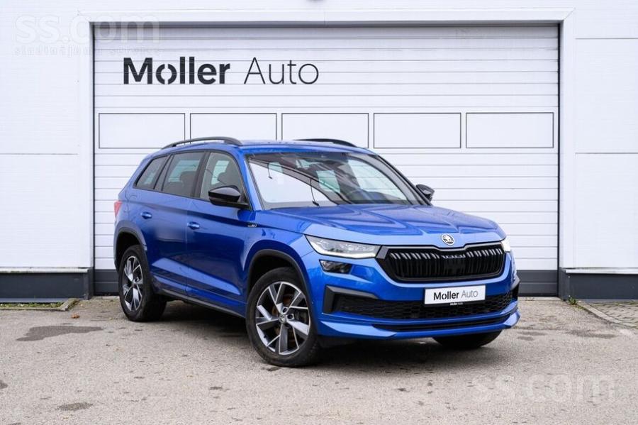 Zils Skoda Kodiaq 2022 Rīga, ar dzinēja tilpumu 2.00 L un nobraukumu 150 tūkst. km par 28500 €, foto 3 vietnē AUTOMOTO.COM.LV