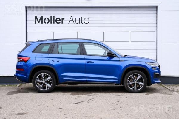 Zils Skoda Kodiaq 2022 Rīga, ar dzinēja tilpumu 2.00 L un nobraukumu 150 tūkst. km par 28500 €, foto 6 vietnē AUTOMOTO.COM.LV