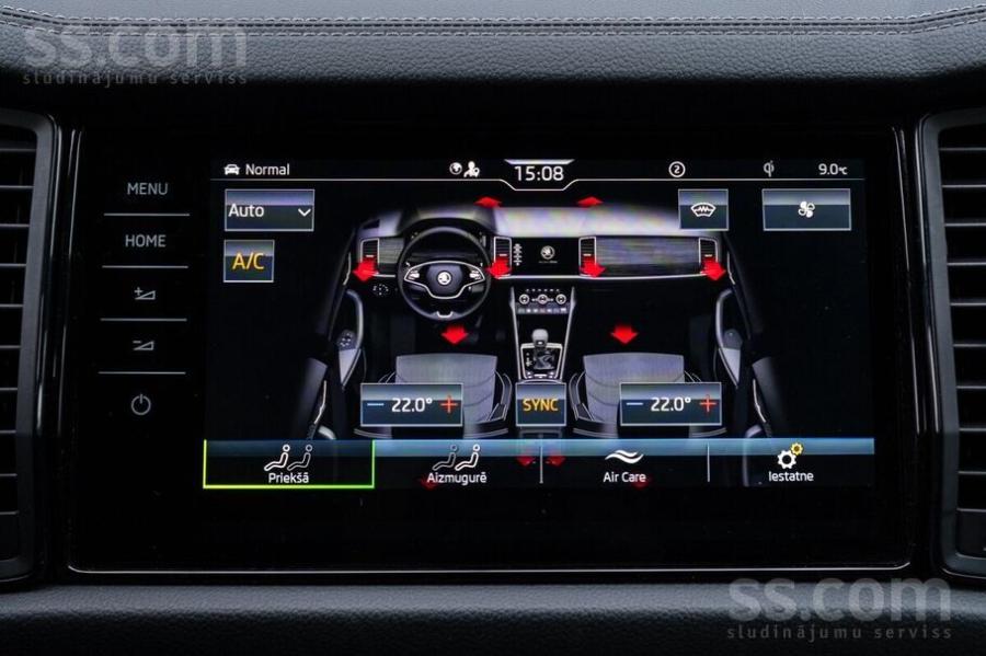 Zils Skoda Kodiaq 2022 Rīga, ar dzinēja tilpumu 2.00 L un nobraukumu 150 tūkst. km par 28500 €, foto 15 vietnē AUTOMOTO.COM.LV
