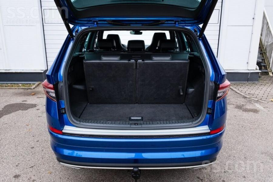 Zils Skoda Kodiaq 2022 Rīga, ar dzinēja tilpumu 2.00 L un nobraukumu 150 tūkst. km par 28500 €, foto 21 vietnē AUTOMOTO.COM.LV