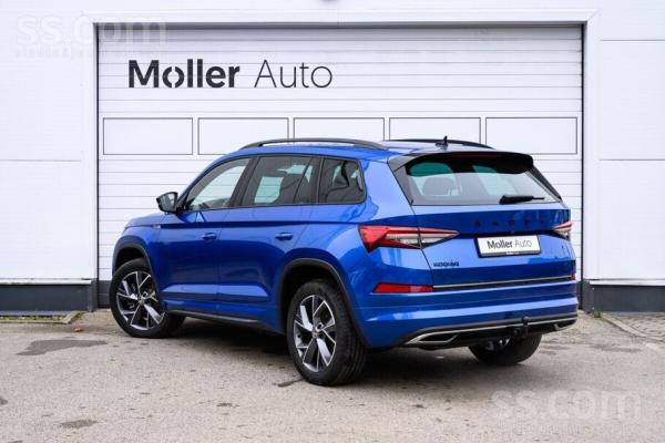 Синий Шкода Kodiaq 2022 в Рига, объемом двигателя 2.00 л и пробегом 150 тыс. км за 28500 €, фото 5 на AUTOMOTO.COM.LV
