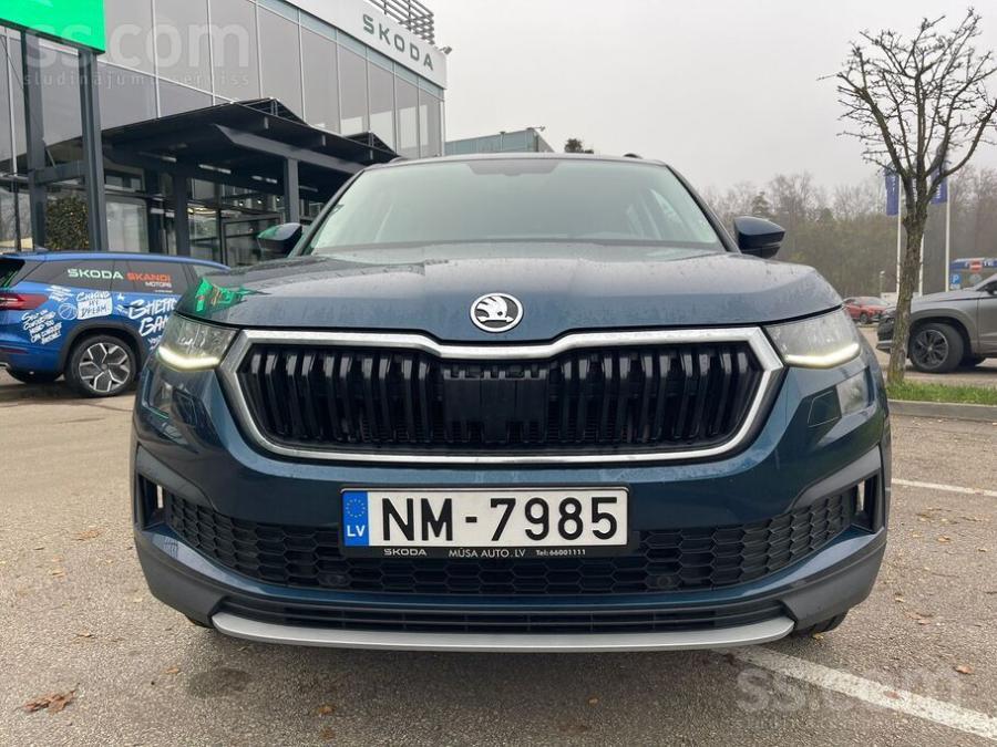 Синий Шкода Kodiaq 2023 в Рига, объемом двигателя 1.50 л и пробегом 78 тыс. км за 24500 €, фото 11 на AUTOMOTO.COM.LV