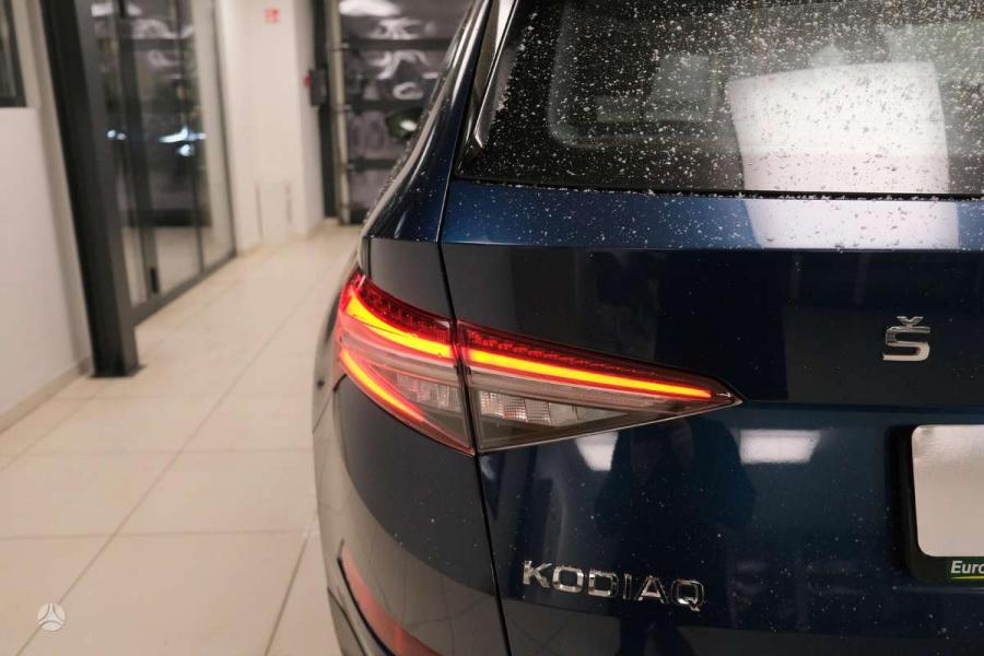 Zils Skoda Kodiaq 2023 Viļņa, ar dzinēja tilpumu 1.50 L un nobraukumu 71 tūkst. km par 25300 €, foto 30 vietnē AUTOMOTO.COM.LV