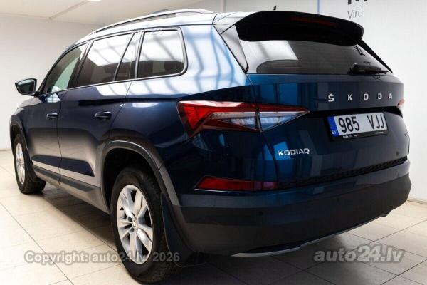 Blue Skoda Kodiaq 2023 in Johvi, with an engine capacity of 2.00 L and mileage of 49 thousand km for 31990 €, photo 3 on AUTOMOTO.COM.LV