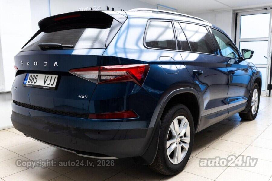 Синий Шкода Kodiaq 2023 в Йыхви, объемом двигателя 2.00 л и пробегом 49 тыс. км за 31990 €, фото 4 на AUTOMOTO.COM.LV
