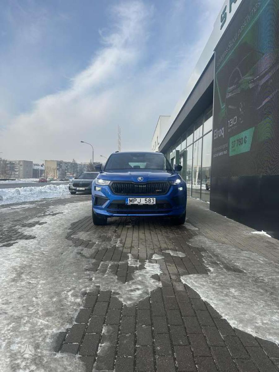 Zils Skoda Kodiaq 2023 Klaipėda, ar dzinēja tilpumu 1.98 L un nobraukumu 59 tūkst. km par 36850 €, foto 4 vietnē AUTOMOTO.COM.LV