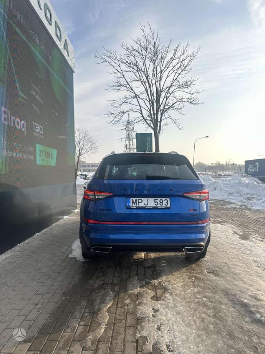 Zils Skoda Kodiaq 2023 Klaipėda, ar dzinēja tilpumu 1.98 L un nobraukumu 59 tūkst. km par 36850 €, foto 8 vietnē AUTOMOTO.COM.LV