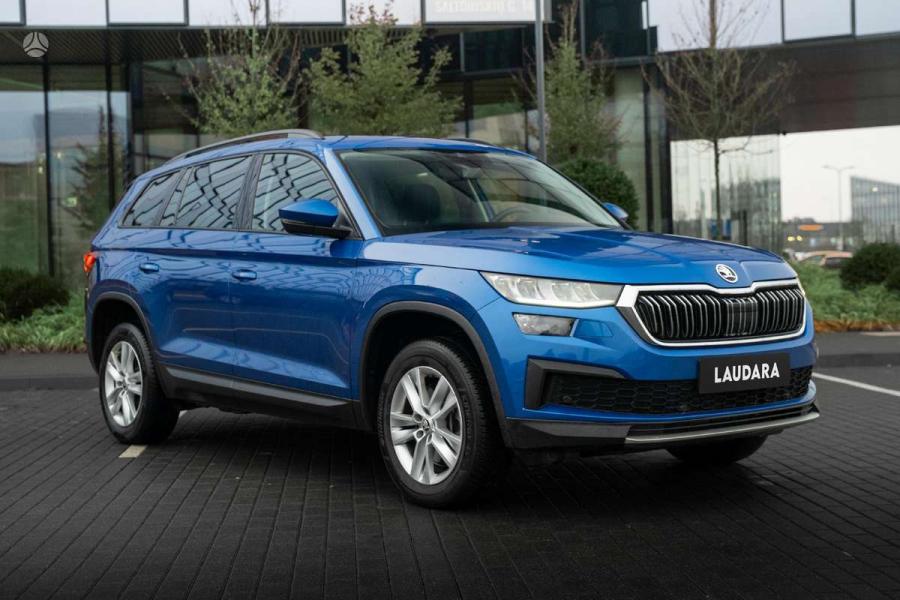 Синий Шкода Kodiaq 2023 в Вильнюс, объемом двигателя 1.97 л и пробегом 106 тыс. км за 24950 €, фото 2 на AUTOMOTO.COM.LV