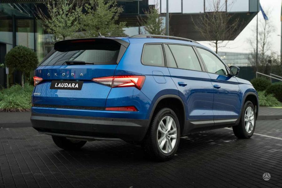 Синий Шкода Kodiaq 2023 в Вильнюс, объемом двигателя 1.97 л и пробегом 106 тыс. км за 24950 €, фото 4 на AUTOMOTO.COM.LV