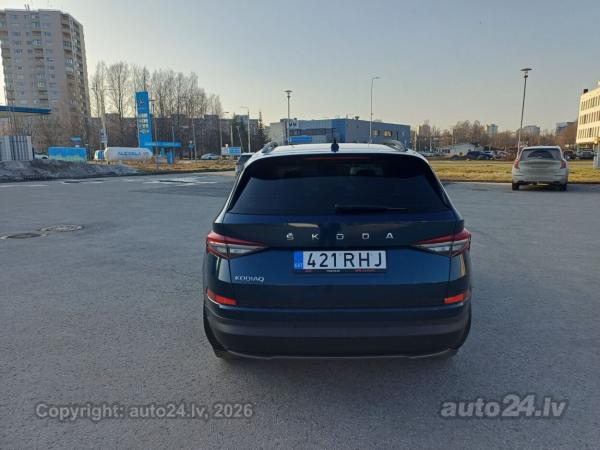 Blue Skoda Kodiaq 2023 in Tallinn, with an engine capacity of 1.50 L and mileage of 82 thousand km for 28900 €, photo 6 on AUTOMOTO.COM.LV