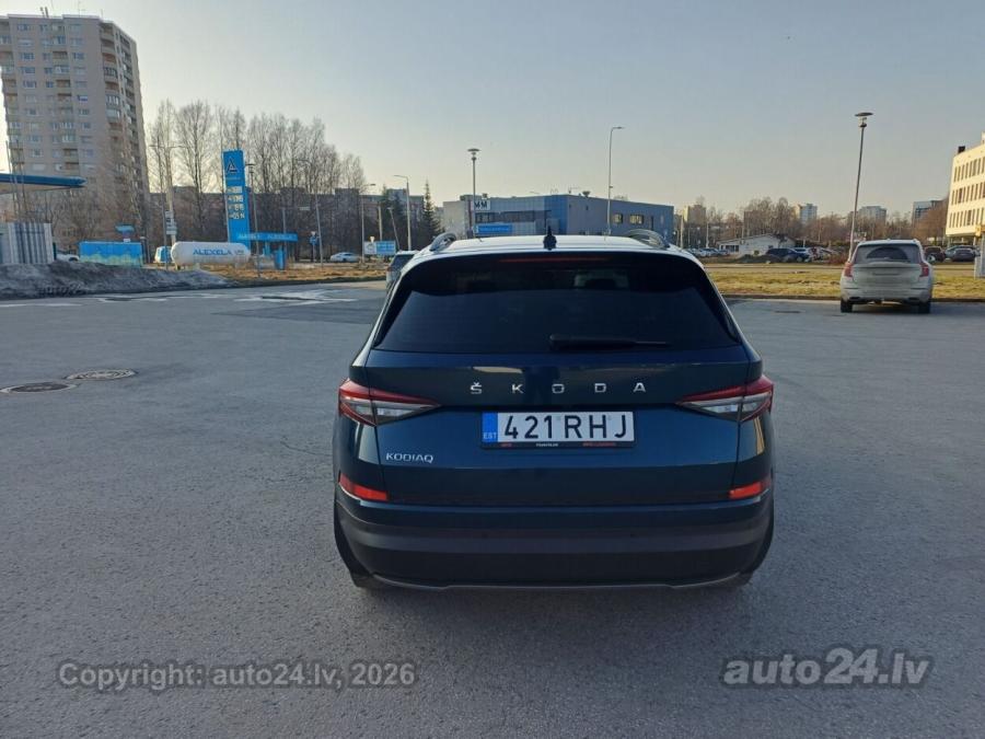 Zils Skoda Kodiaq 2023 Tallina, ar dzinēja tilpumu 1.50 L un nobraukumu 82 tūkst. km par 28900 €, foto 6 vietnē AUTOMOTO.COM.LV