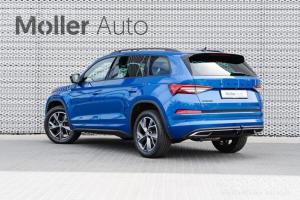 Zils Skoda Kodiaq 2023 Rīga, ar dzinēja tilpumu 2.00 L un nobraukumu 131 tūkst. km par 32200 €, foto 4 vietnē AUTOMOTO.COM.LV