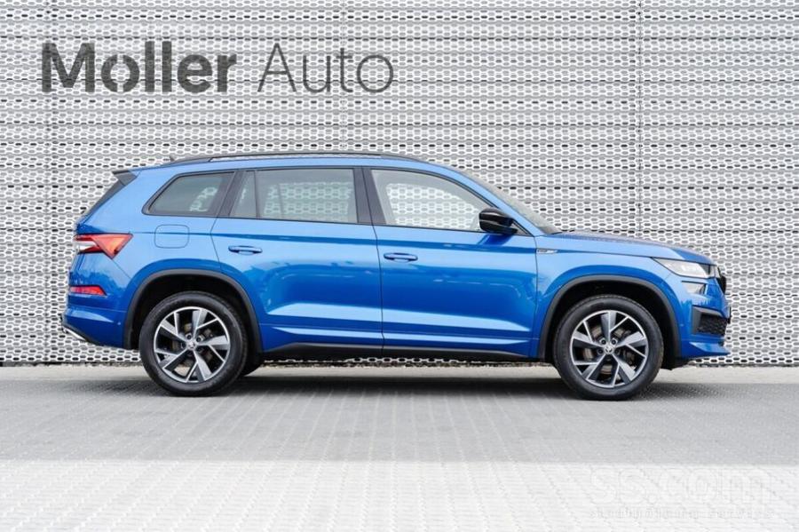 Zils Skoda Kodiaq 2023 Rīga, ar dzinēja tilpumu 2.00 L un nobraukumu 131 tūkst. km par 32200 €, foto 6 vietnē AUTOMOTO.COM.LV