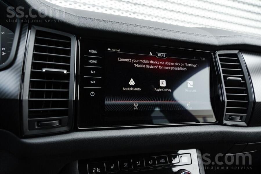 Zils Skoda Kodiaq 2023 Rīga, ar dzinēja tilpumu 2.00 L un nobraukumu 131 tūkst. km par 32200 €, foto 22 vietnē AUTOMOTO.COM.LV