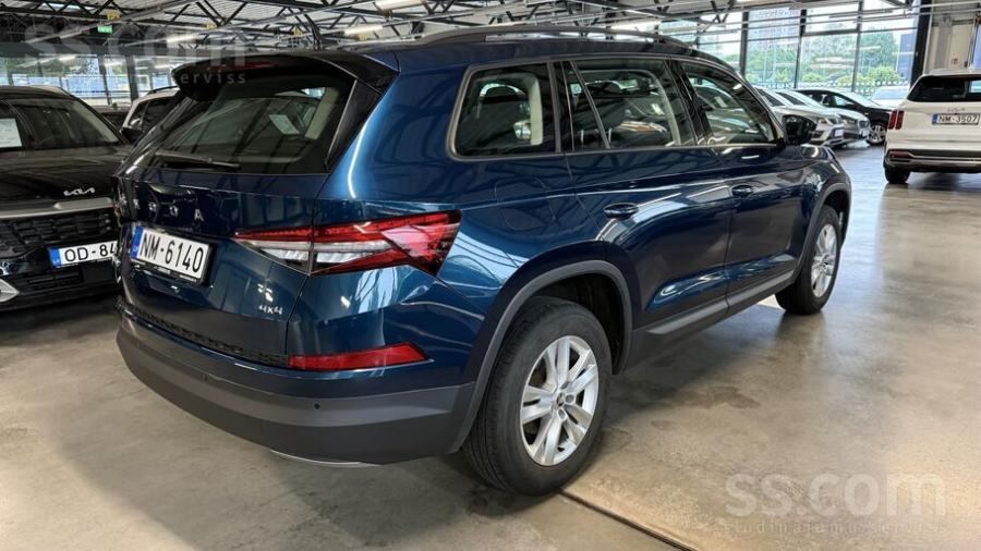 Zils Skoda Kodiaq 2023 Rīga, ar dzinēja tilpumu 2.00 L un nobraukumu 62 tūkst. km par 27900 €, foto 5 vietnē AUTOMOTO.COM.LV