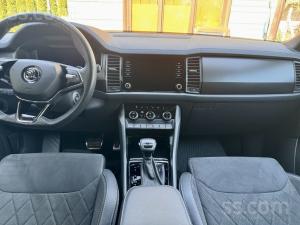 Синий Шкода Kodiaq 2023 в Валмиера, объемом двигателя 1.50 л и пробегом 37 тыс. км за 32500 €, фото 4 на AUTOMOTO.COM.LV