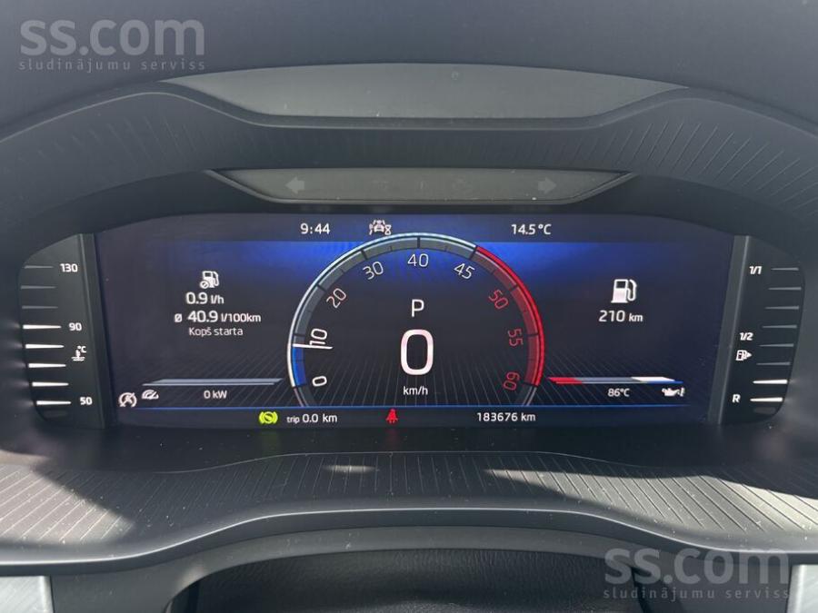 Синий Шкода Kodiaq 2023 в Рига, объемом двигателя 2.00 л и пробегом 184 тыс. км за 23500 €, фото 19 на AUTOMOTO.COM.LV