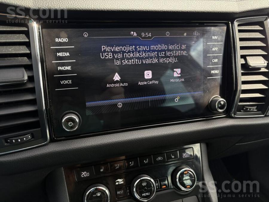 Синий Шкода Kodiaq 2023 в Рига, объемом двигателя 2.00 л и пробегом 184 тыс. км за 23500 €, фото 25 на AUTOMOTO.COM.LV