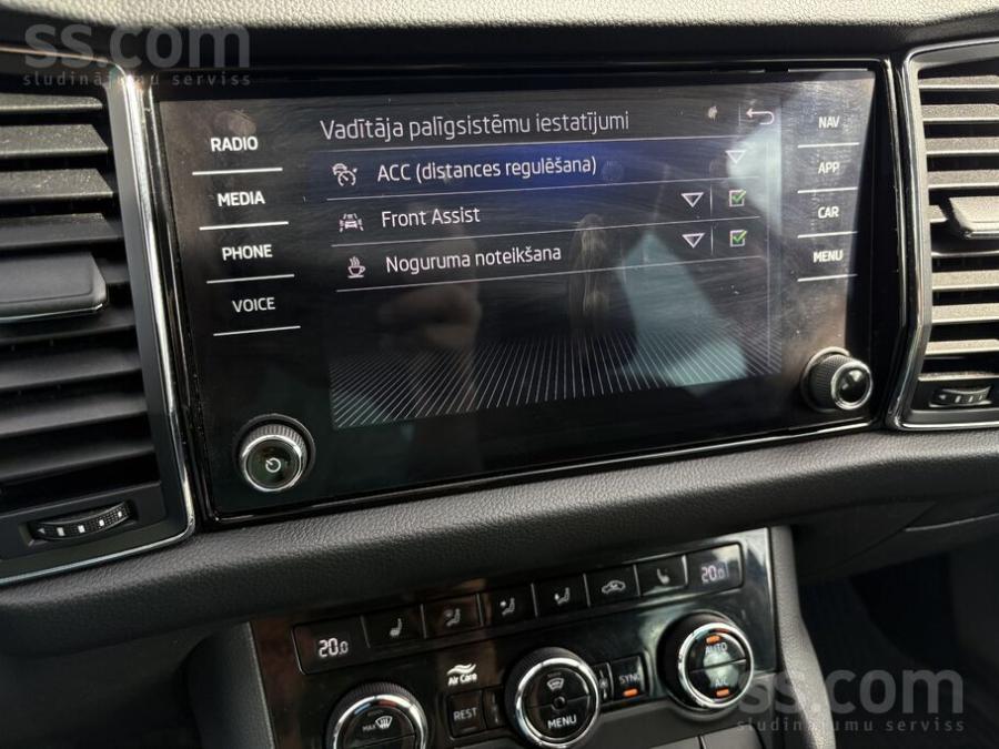 Синий Шкода Kodiaq 2023 в Рига, объемом двигателя 2.00 л и пробегом 184 тыс. км за 23500 €, фото 28 на AUTOMOTO.COM.LV