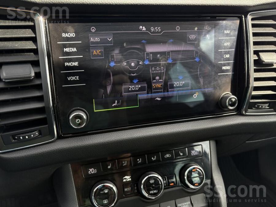 Синий Шкода Kodiaq 2023 в Рига, объемом двигателя 2.00 л и пробегом 184 тыс. км за 23500 €, фото 29 на AUTOMOTO.COM.LV
