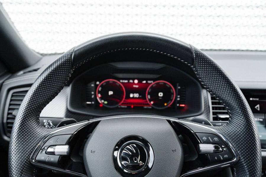 Zils Skoda Kodiaq 2023 Mārupe, ar dzinēja tilpumu 2.00 L un nobraukumu 131 tūkst. km par 31650 €, foto 14 vietnē AUTOMOTO.COM.LV