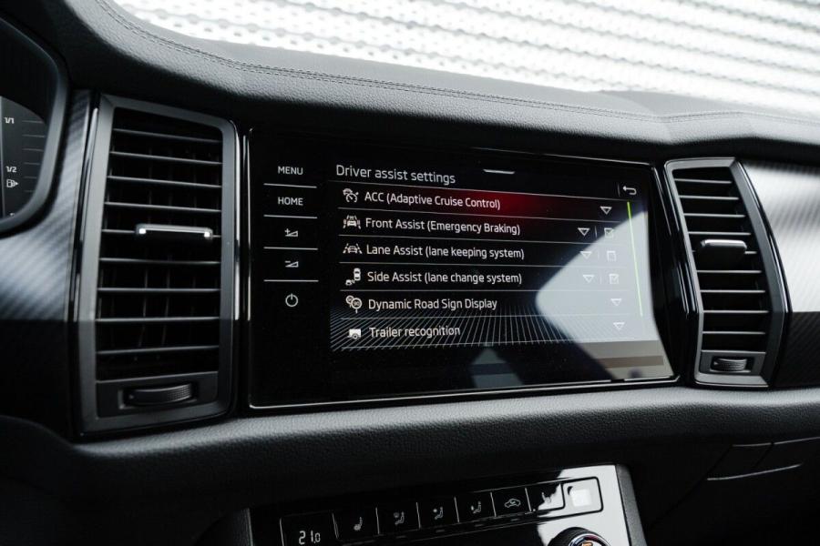 Zils Skoda Kodiaq 2023 Mārupe, ar dzinēja tilpumu 2.00 L un nobraukumu 131 tūkst. km par 31650 €, foto 24 vietnē AUTOMOTO.COM.LV
