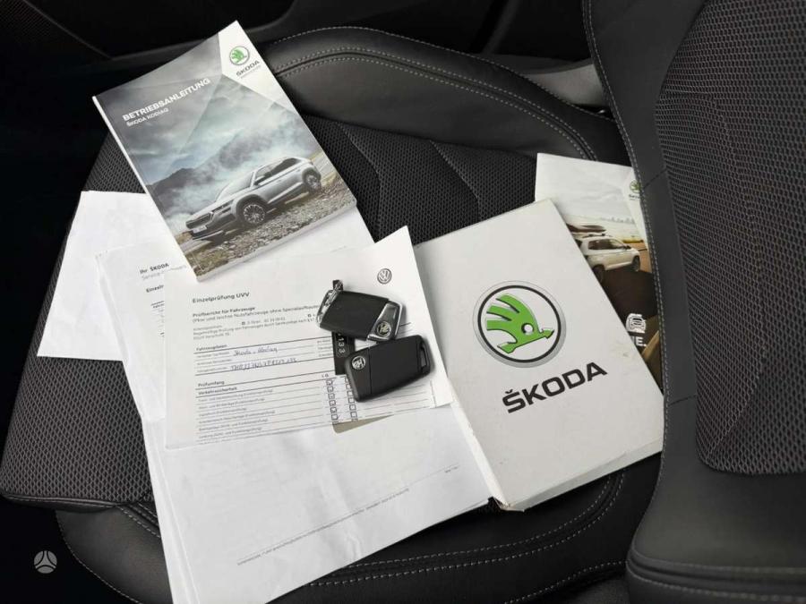 Синий Шкода Kodiaq 2023 в Каунас, объемом двигателя 1.97 л и пробегом 167 тыс. км за 24926 €, фото 25 на AUTOMOTO.COM.LV