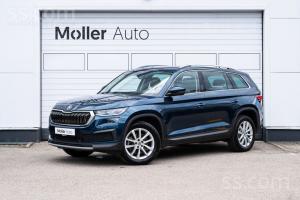 Zils Skoda Kodiaq 2023 Rīga, ar dzinēja tilpumu 2.00 L un nobraukumu 128 tūkst. km par 28500 €, foto  vietnē AUTOMOTO.COM.LV