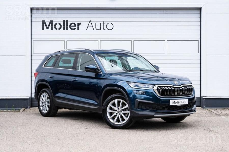 Синий Шкода Kodiaq 2023 в Рига, объемом двигателя 2.00 л и пробегом 128 тыс. км за 28500 €, фото 3 на AUTOMOTO.COM.LV