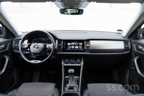 Zils Skoda Kodiaq 2023 Rīga, ar dzinēja tilpumu 2.00 L un nobraukumu 128 tūkst. km par 28500 €, foto 9 vietnē AUTOMOTO.COM.LV