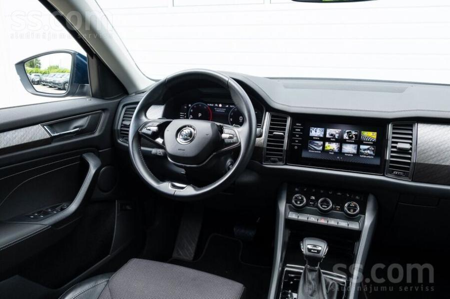 Синий Шкода Kodiaq 2023 в Рига, объемом двигателя 2.00 л и пробегом 128 тыс. км за 28500 €, фото 11 на AUTOMOTO.COM.LV