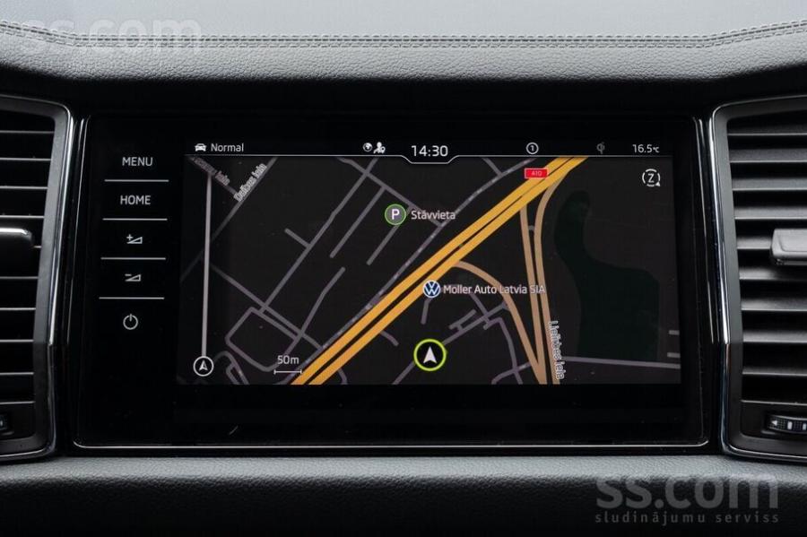 Синий Шкода Kodiaq 2023 в Рига, объемом двигателя 2.00 л и пробегом 128 тыс. км за 28500 €, фото 13 на AUTOMOTO.COM.LV