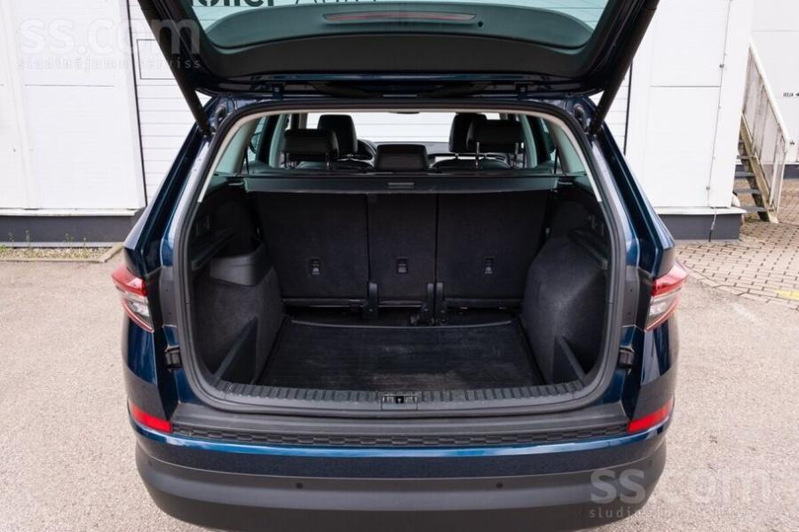 Синий Шкода Kodiaq 2023 в Рига, объемом двигателя 2.00 л и пробегом 128 тыс. км за 28500 €, фото 21 на AUTOMOTO.COM.LV