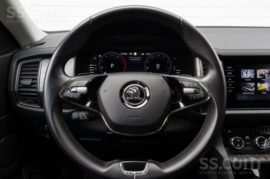 Синий Шкода Kodiaq 2023 в Рига, объемом двигателя 2.00 л и пробегом 128 тыс. км за 28500 €, фото 27 на AUTOMOTO.COM.LV