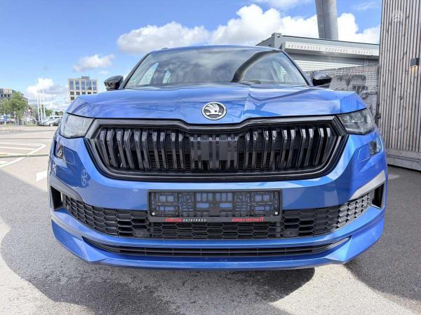 Синий Шкода Kodiaq 2023 в Вильнюс, объемом двигателя 1.97 л и пробегом 121 тыс. км за 28800 €, фото 2 на AUTOMOTO.COM.LV